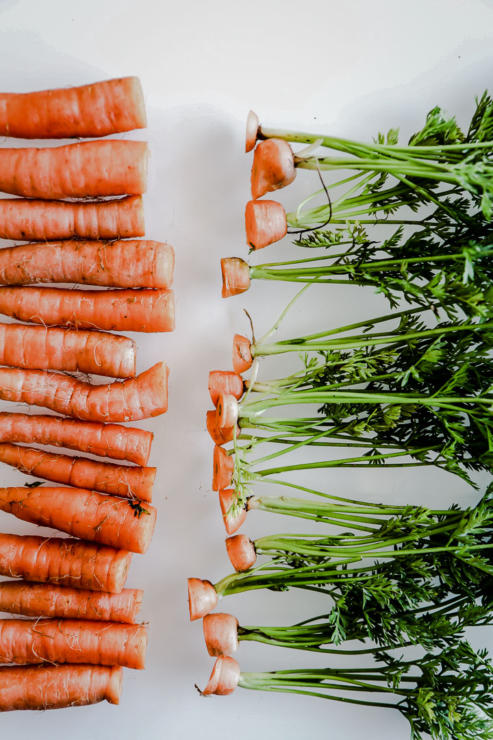 Honey-Glazed Veggies with Carrot Top Chimichurri | Fork in the Road