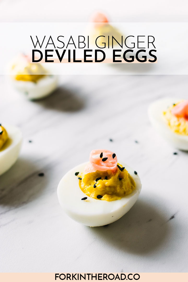 Wasabi Ginger Deviled Eggs ⋆ Spicy Wasabi Kick to Classic Deviled Eggs