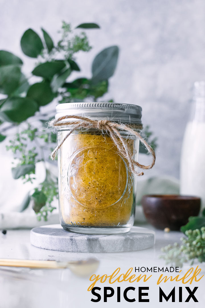 Homemade Golden Milk Spice Mix ⋆ Easy DIY Turmeric Latte Spice Blend!
