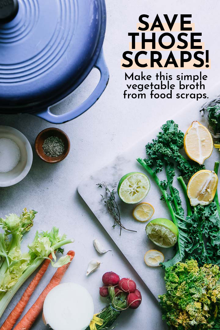 How to Make Vegetable Broth from Food Scraps ⋆ Make Stock from Scraps!