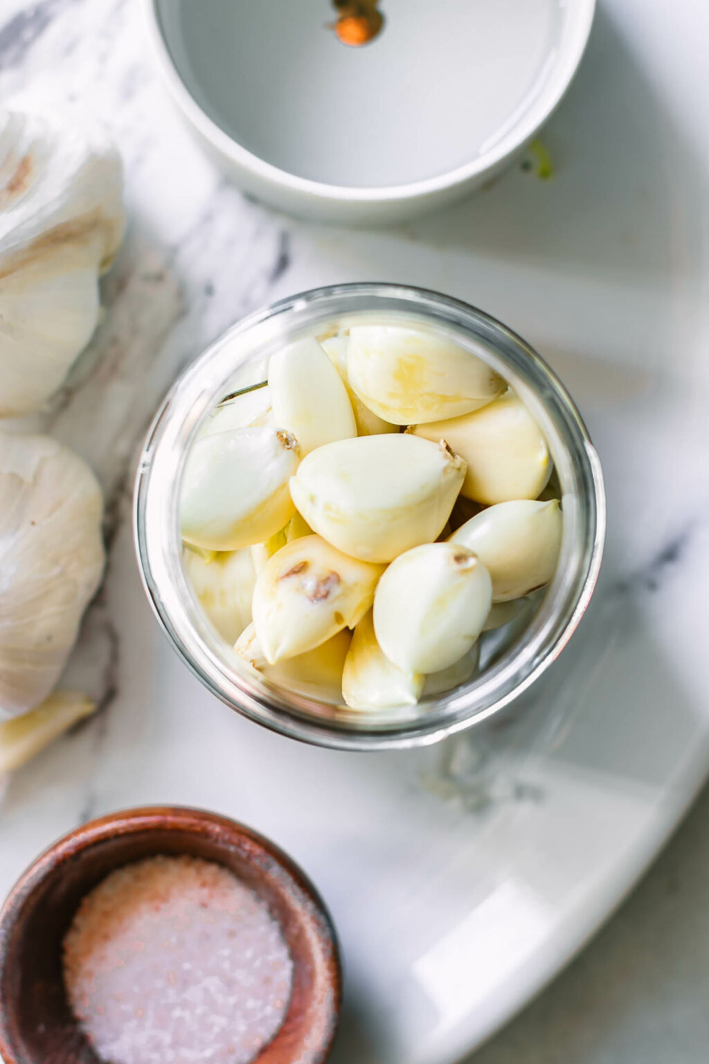 Quick Pickled Garlic ⋆ Refrigerated Pickled Garlic in Only 2 Hours!