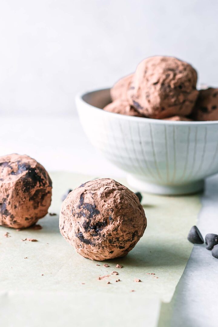 No-Bake Brownie Bites ⋆ Easy & Tasty Brownie Dessert Balls!