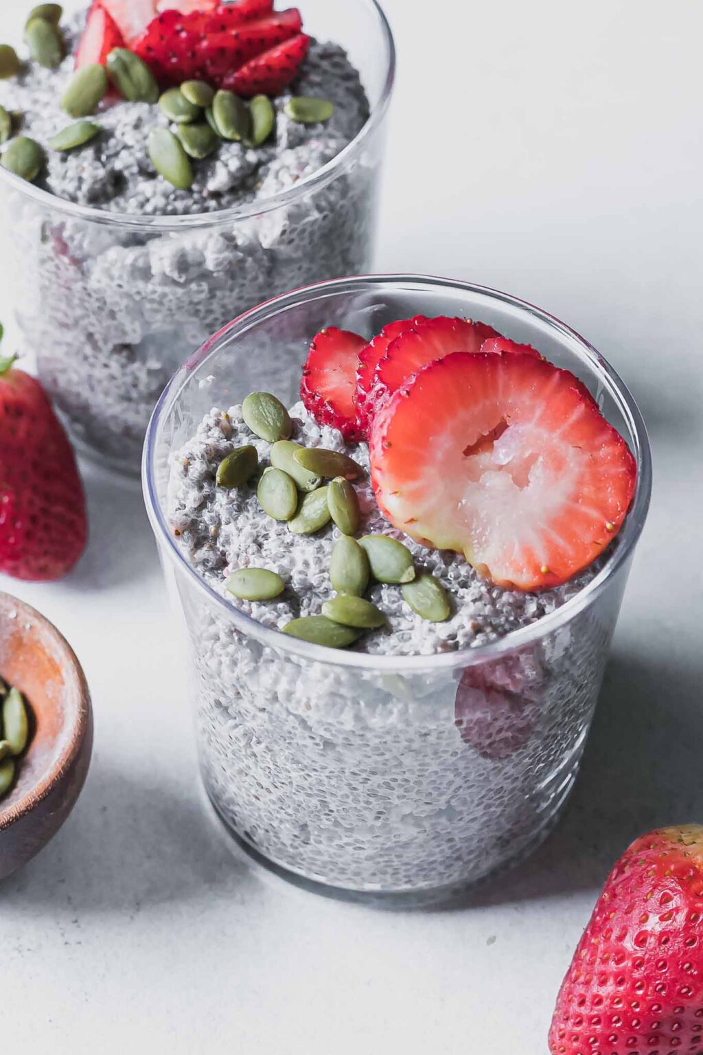 Strawberry Chia Seed Pudding ⋆ Easy, Tasy, Great to Prep Ahead!