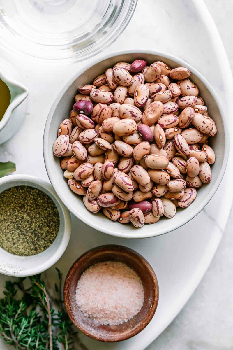 Instant Pot Cranberry Beans ⋆ Easy + Only 11-Minutes!