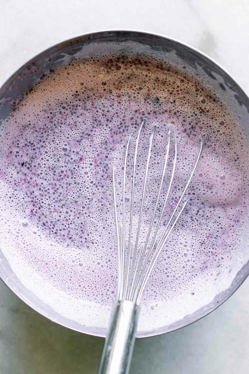 Plum Chia Seed Pudding ⋆ 10 Minutes to Prep, Great Easy Breakfast